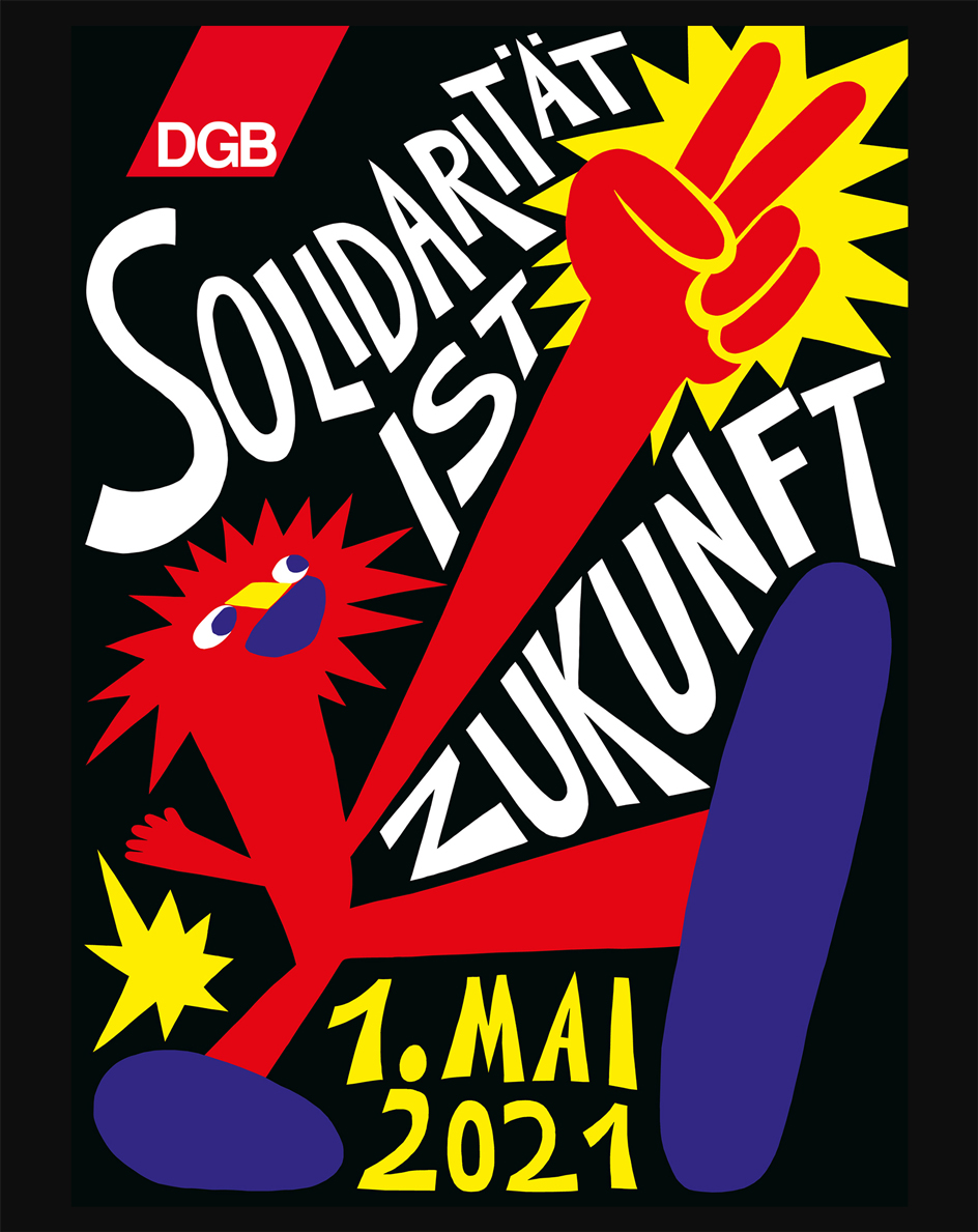 Niklas Apfel — may day concept for the DGB